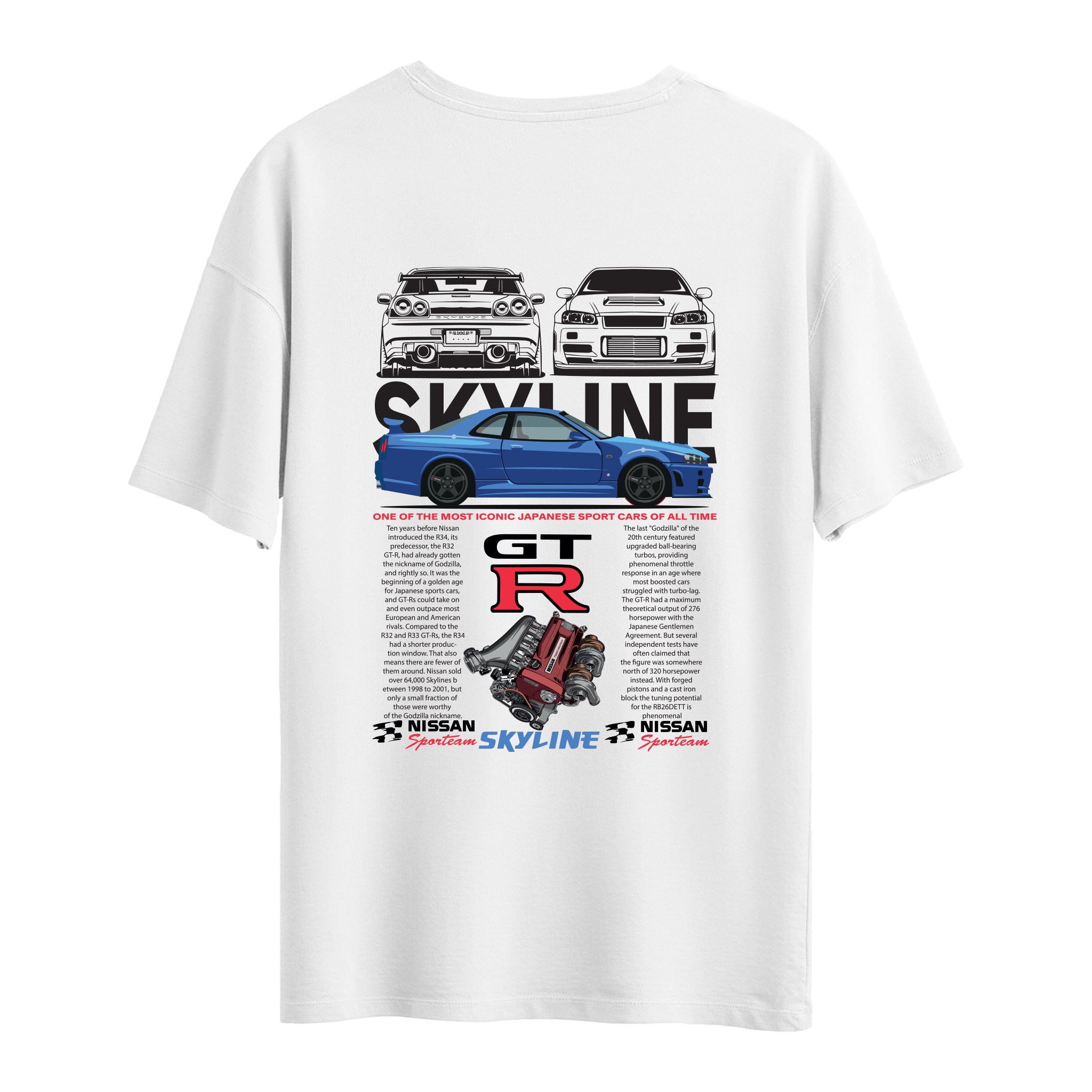 GTR R34 - Oversize T-Shirt